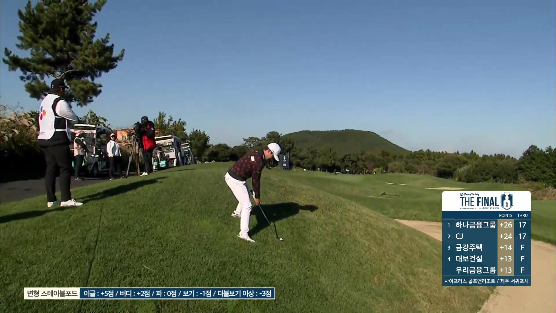 CJ 18홀 2번째샷 [영소사이어티 KPGA 프로골프 구단 리그 THE FINAL with 사이프러스 골프앤리조트 1R]