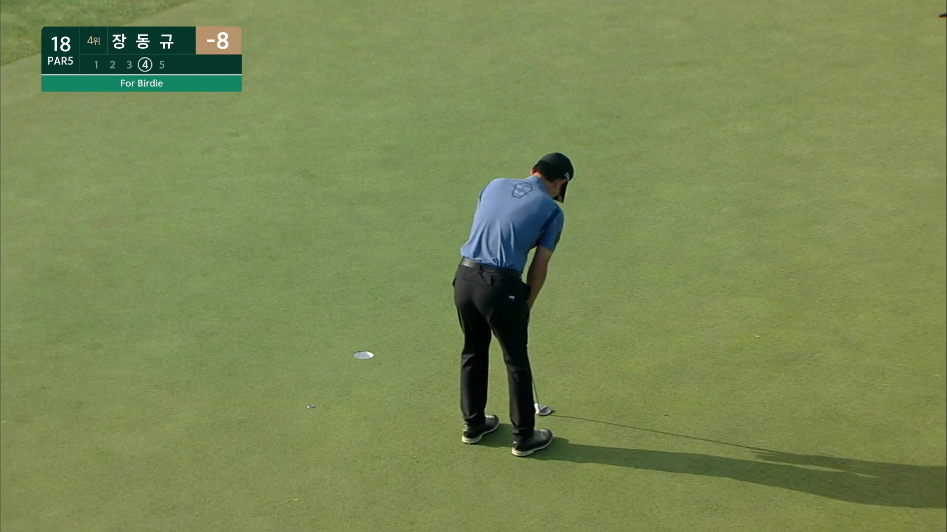장동규 18홀 4번째샷 [2024 우리금융 챔피언십 FR]